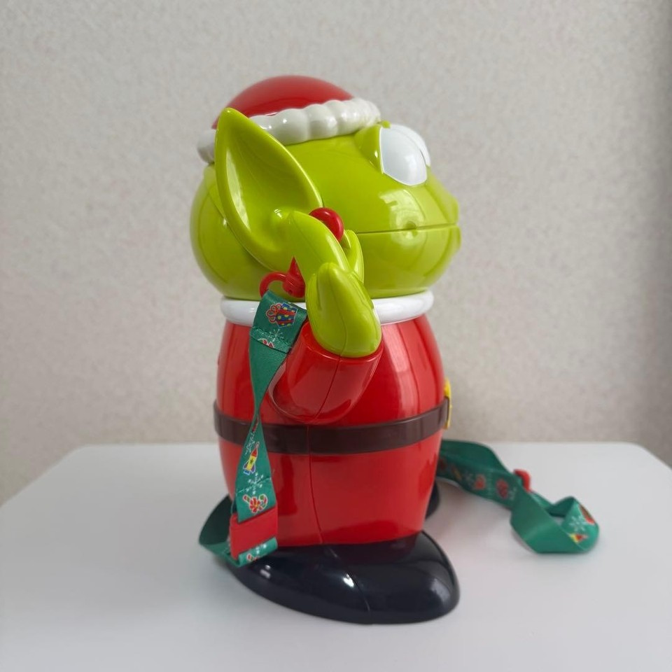 Disney Resort Little Green Men Christmas Popcorn Bucket Tokyo from ...