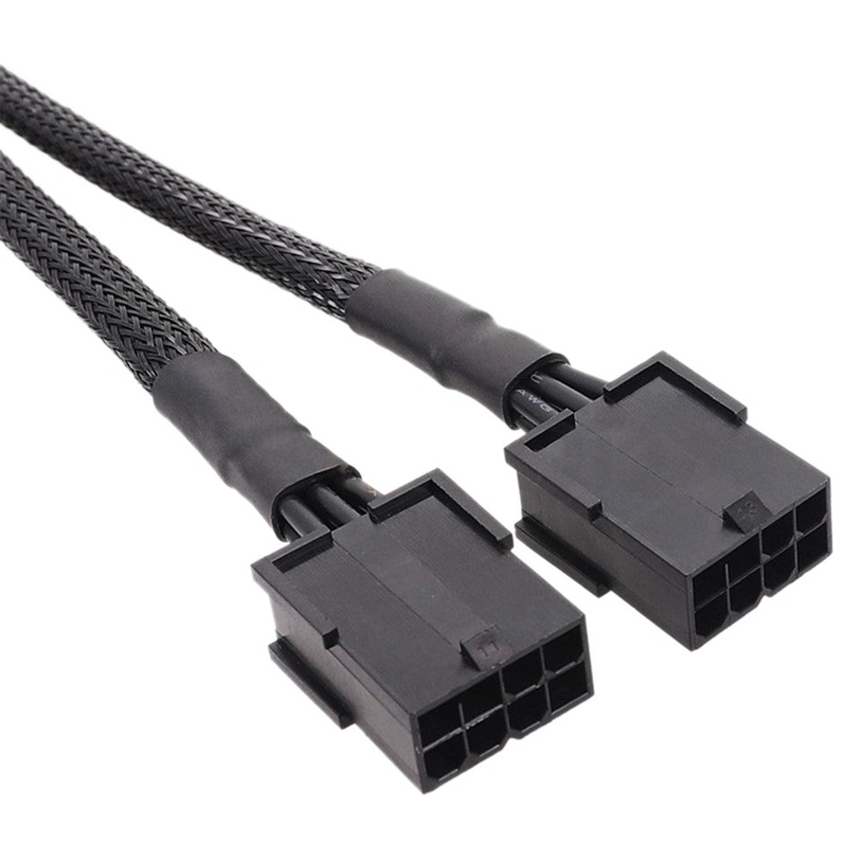 Video Card 12VHPWR PCIe 5.0 12 Pin to Dual GPU PCIE 8-Pin Cable for ...