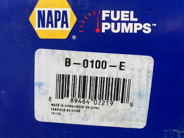 NAPA Fuel Pump B-0100-E - Electric In Line For 97-02 Dodge 2500 3500 ...