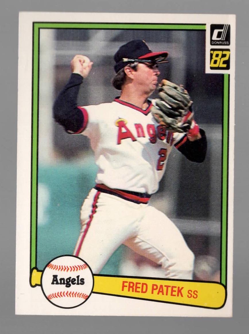 1982 Donruss Fred Patek California Angels #241 Near Mint or Better | eBay