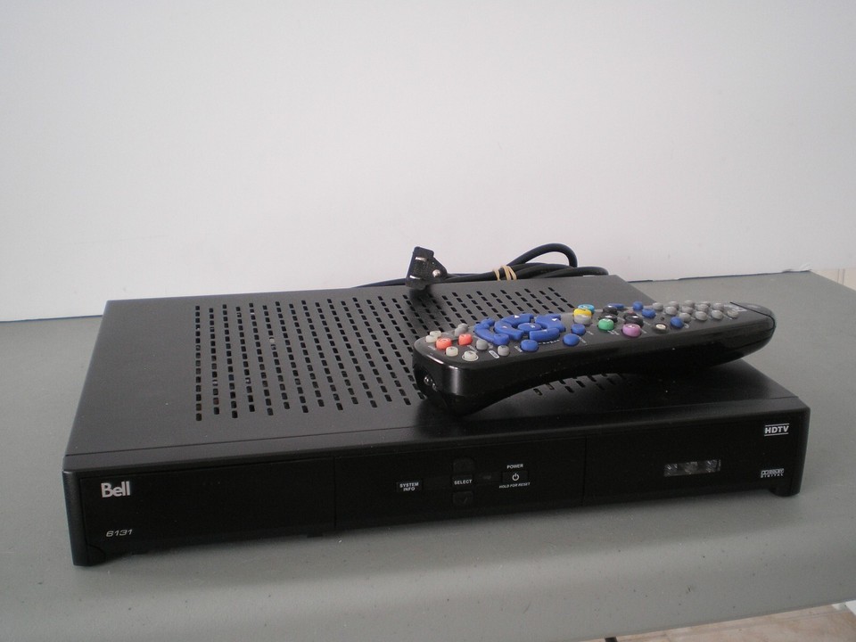 Bell HD 6131 High Definition Satellite TV receiver w/ remote, ready to ...