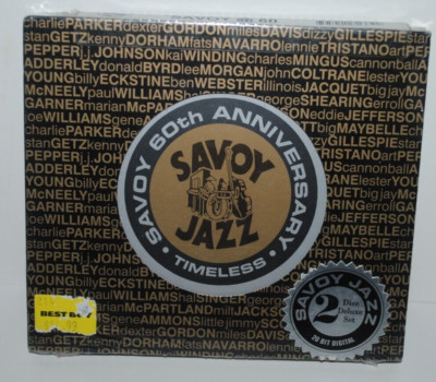 SAVOY JAZZ, 60TH ANNIVERSARY, TIMELESS, CD, mint, SEALED, 2 discs | eBay
