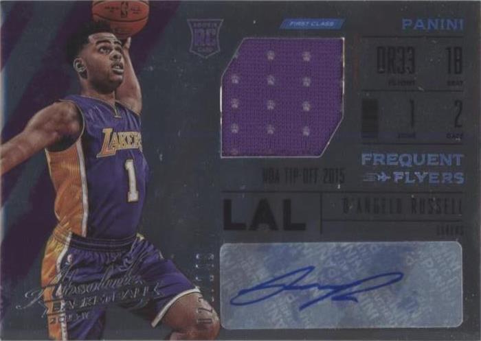 2015-16 Panini Absolute - Freshman Flyer Jersey Autographs D'Angelo ...