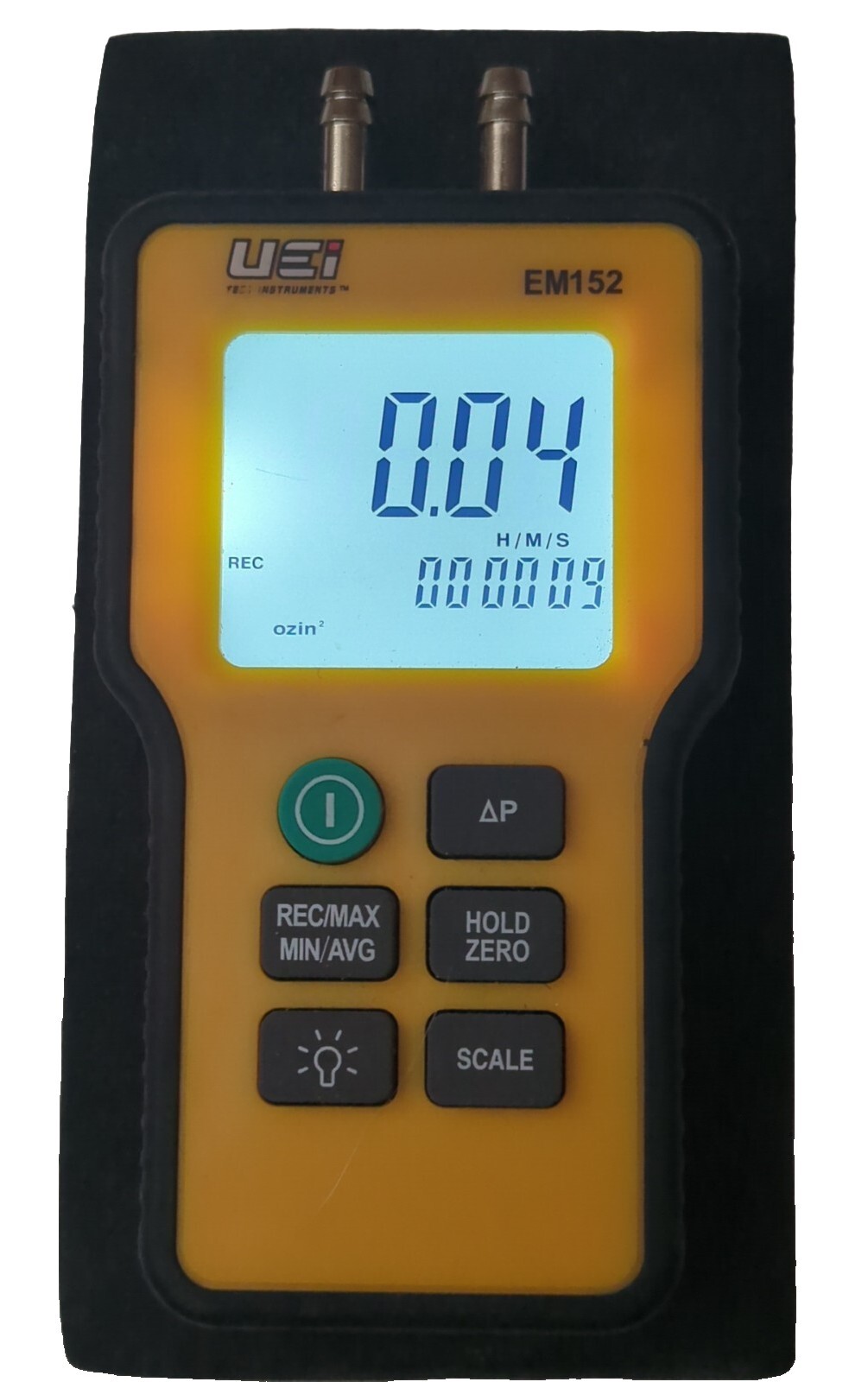UEI EM152 Differential Pressure Digital Manometer with Dual Ports ...