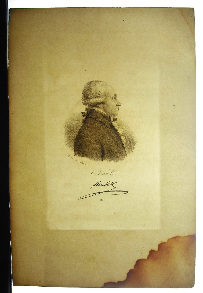 Jean-François Reubell Rewbell c1850 homme politique diplomate ...