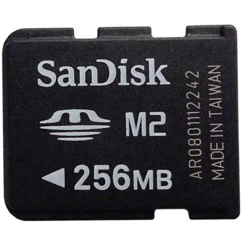 SanDisk 256mb M2 Memory Stick Micro Card Sdmsm2-256 Genuine for Sony ...