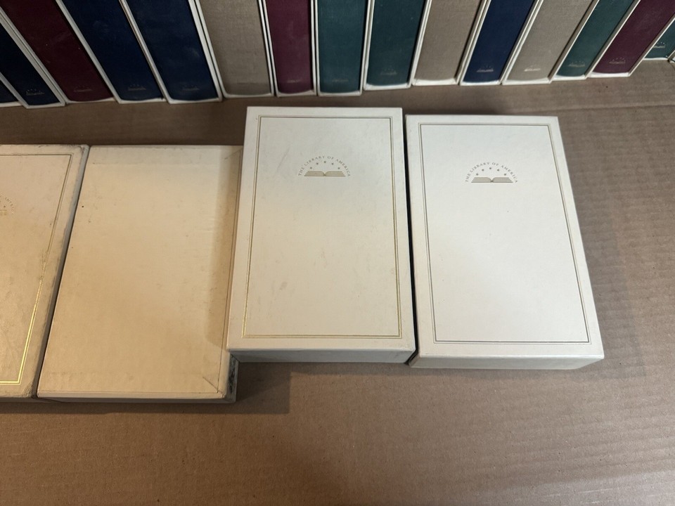 Lot Of 24 Library Of America Books With Sleeves Great All Time Authors ...