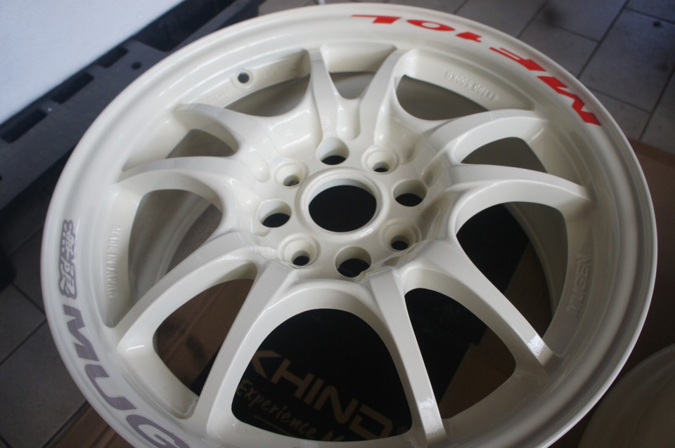 15" JDM Mugen MF10 MF10L Wheels for Honda Civic CRX EF8 EK4 EG6 DC2 ...