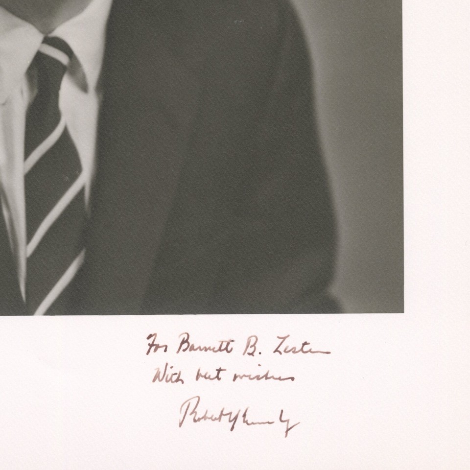 Robert F. Kennedy ~ Signed Autographed Oversized Photograph RFK John ...
