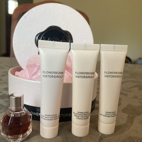 NIB VIKTOR & ROLF FLOWERBOMB SECRET SERVICE 4PC SET | eBay