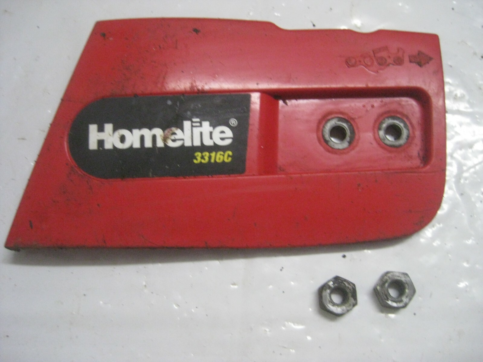 Homelite Chainsaw UT10516 3316C Chain Cover Assembly Part 300957015 | eBay