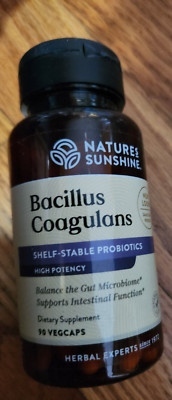 Nature's Sunshine Bacillus Coagulans Probiotics , 90 VCAPS - EXP : 2026 ...