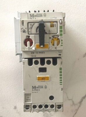 Moeller ZM-10-PKZ2 Motor Protector with S-PKZ2 and NHI 11-PKZ 2 | eBay