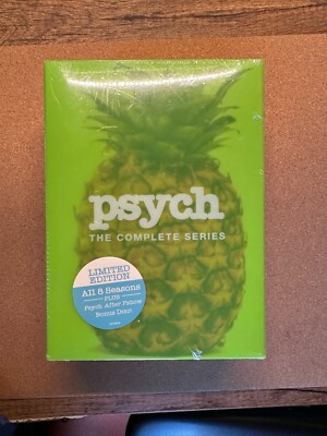 Psych: The Complete Series (DVD, 2014, 31-Disc Set, Subtitled ...