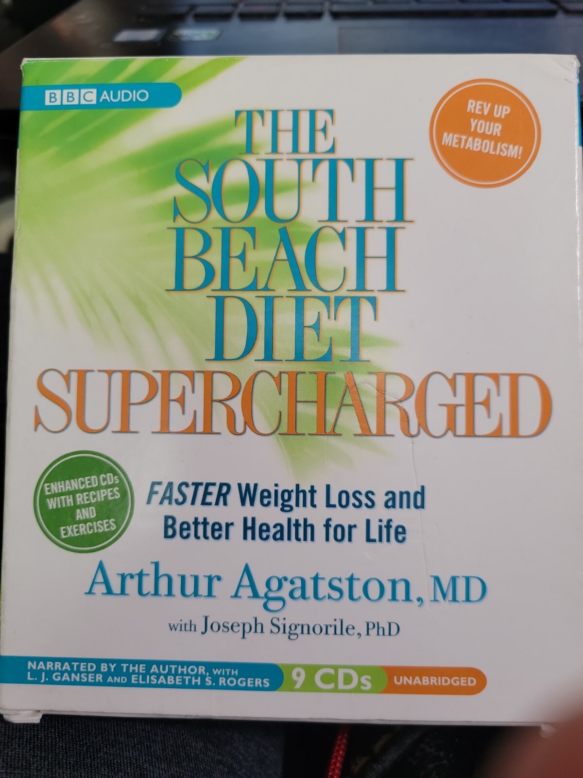 The South Beach Diet Supercharged by Arthur Agatston 2008 Unabridged 9 ...