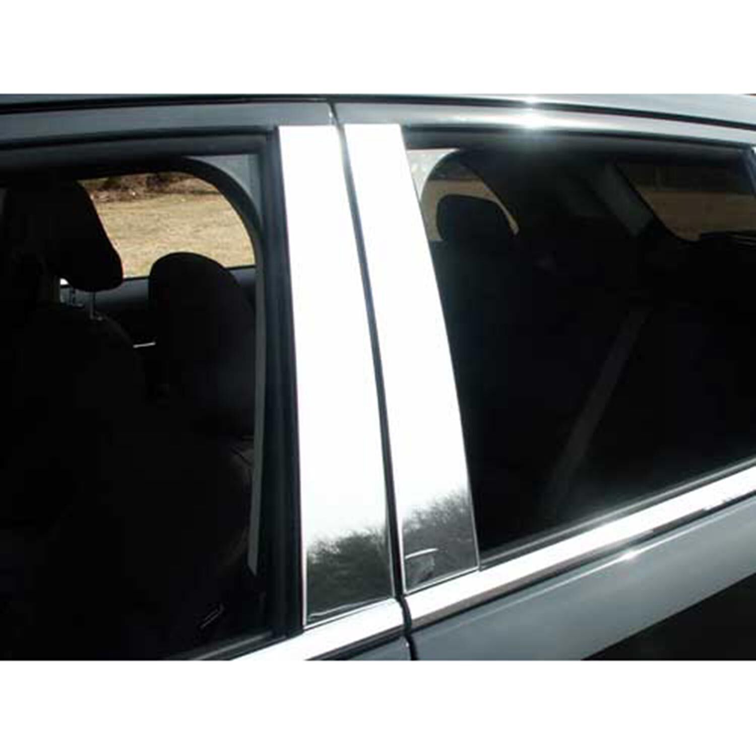 Stainless Steel Pillar Trim 4Pc Fits 2007-2014 Ford Edge 691821556489| eBay