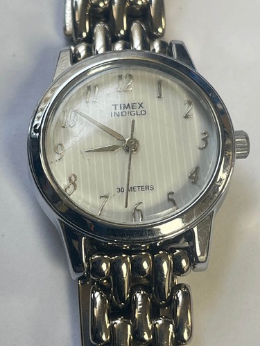 Timex Indiglo Metal Band Quartz Ladies Watch | eBay