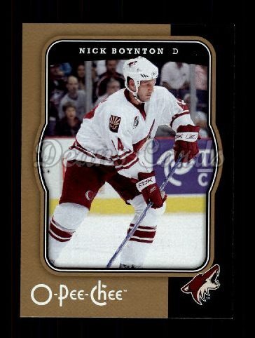 2007 O-Pee-Chee #381 Nick Boynton Coyotes 8 - NM/MT | eBay