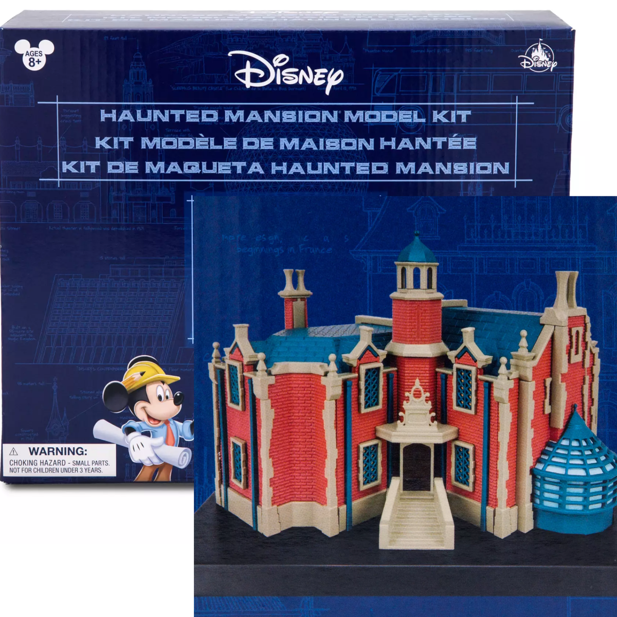 Disney Haunted Mansion Model Kits Disney Castle Collection Haunted