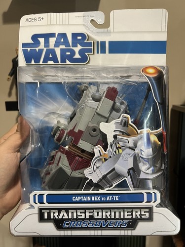 STAR WARS TRANSFORMERS CROSSOVERS CAPTAIN REX TO AT-TE RESEALED | eBay