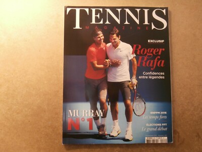 ROGER FEDERER, RAFAEL NADAL, TENNIS MAGAZINE, COLLECTOR (JT29) | eBay