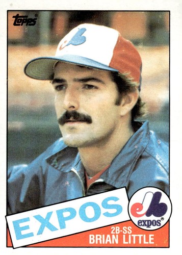 1985 Topps #257 Bryan Little - Montreal Expos | eBay