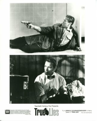 Arnold Schwarzenegger True Lies 1994 Original Press 8X10 photo movie ...