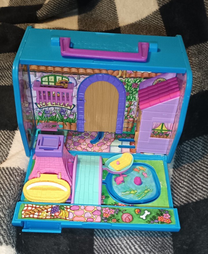 Vintage 1995 Pound Puppies & Purries Wedding Playset Carrier Honeymoon ...