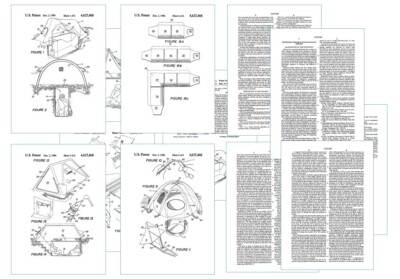 Portable Nuclear Bomb Fallout Shelter PATENT Design Plans Atomic Bomb ...