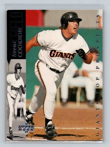 1994 Upper Deck Minor League #41 Brent Cookson San Jose Giants Baseball ...