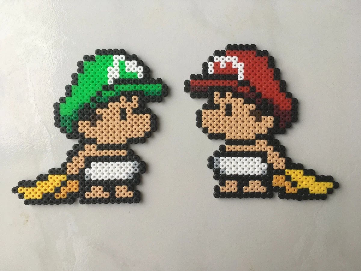 Baby Luigi Pixel Art
