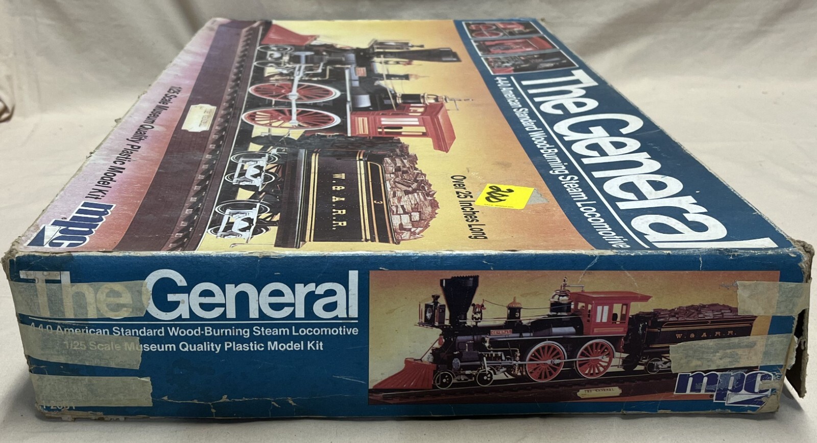 MPC 1/25 Scale The General 4-4-0 American Standard Steam Locomotive ...