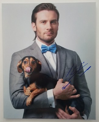 Clive Standen Signed 8x10 Photo Actor Vikings Rollo Robin Hood Everest ...
