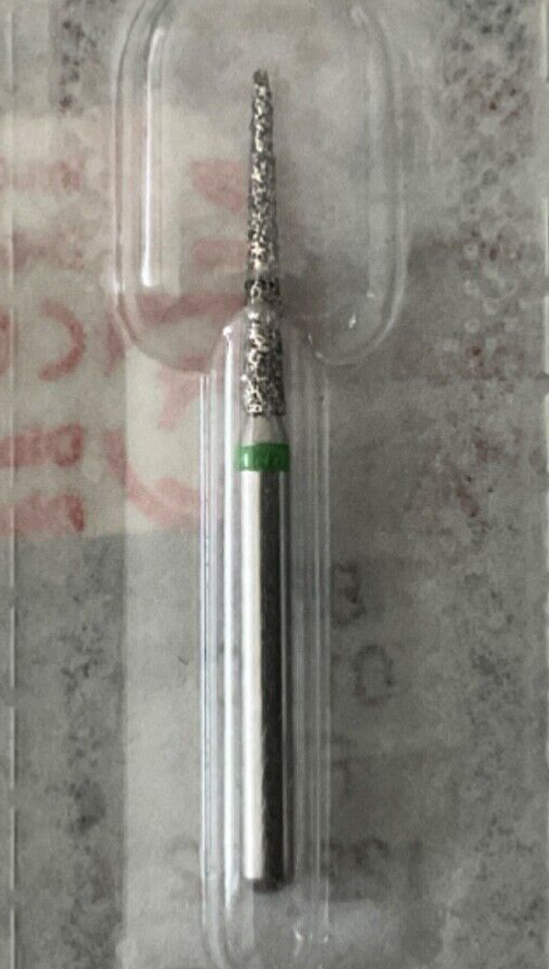 NTI KERR AXIS Dental Diamond Burs 859-012C FG 5/pk Pointed Taper Coarse ...