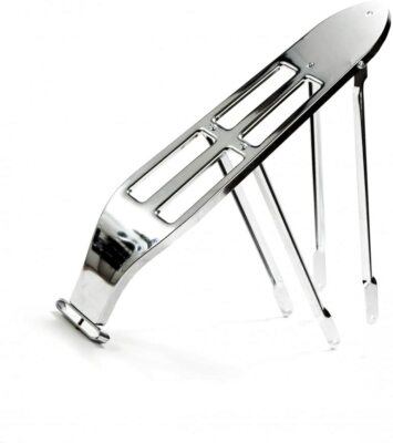 CHROME BICYCLE RETRO CLASSIC REAR RACK CRUISER BIKES | eBay UK