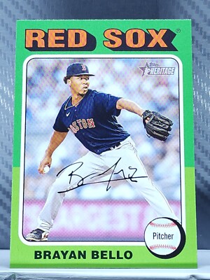 Brayan Bello 2024 Topps Heritage #342 - Red Sox | eBay