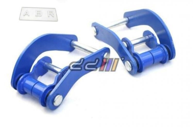 1x PAIR REAR COMFORT SHACKLES SHACKLE FIT FOR RANGER PX MAZDA BT60 XL ...