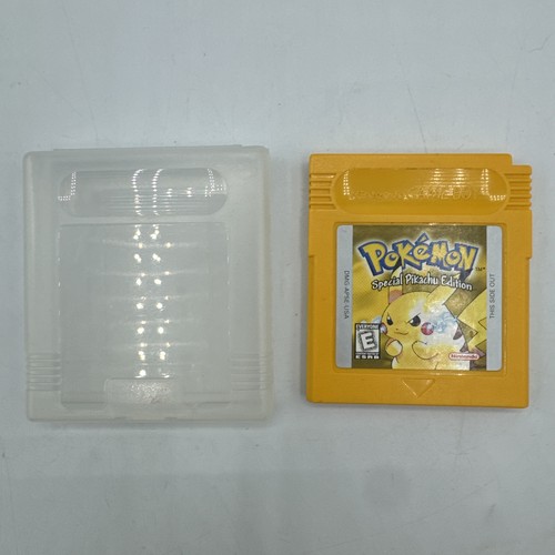 Pokemon Special Pikachu Edition, Yellow Version GBC Nintendo Gameboy ...