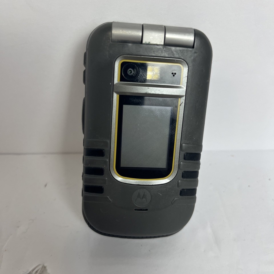 Motorola Brute i680 - Gray and Black ( Nextel ) Cellular Flip Phone ...