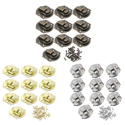 10pcs Small Buckle Latches for Antique Wooden Boxes and Treasure Chests ...