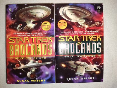 Star Trek "Badlands" Series Paperback Books #1 and 2 good condition | eBay