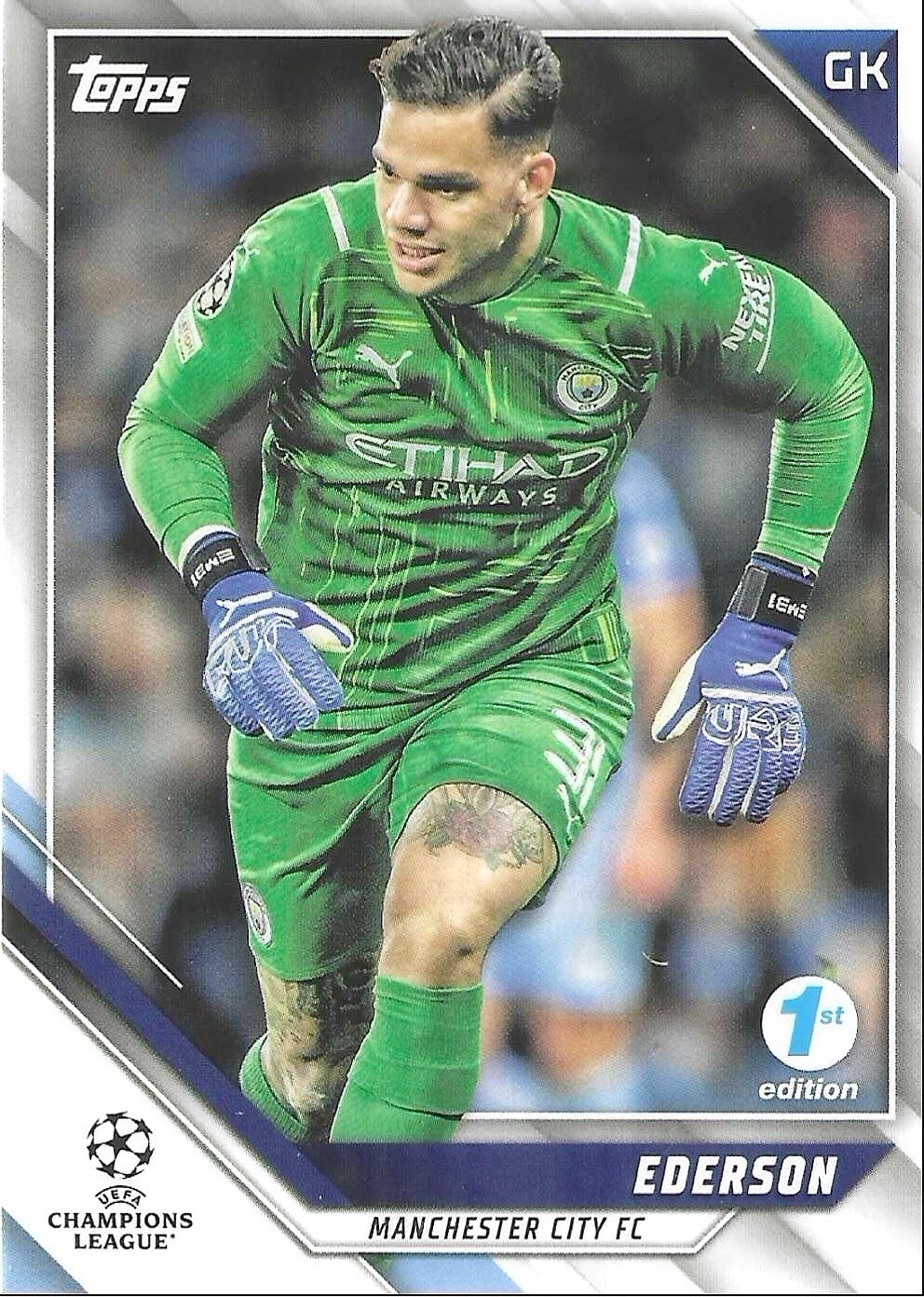2021-22 Topps UCL Collection Ederson #57 | eBay