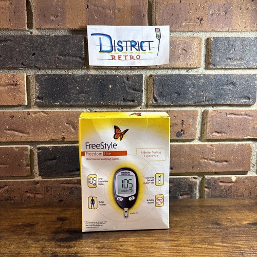 NEW SEALED ABBOTT FREESTYLE FREEDOM LITE BLOOD GLUCOSE & MONITORING ...