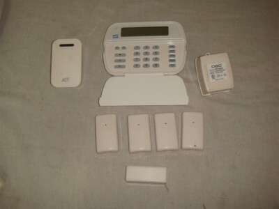 ADT SECURITY KEYPAD WT5500-433, 4X EV-DW4927 SS, CLOUD LINK ISG-100 ...