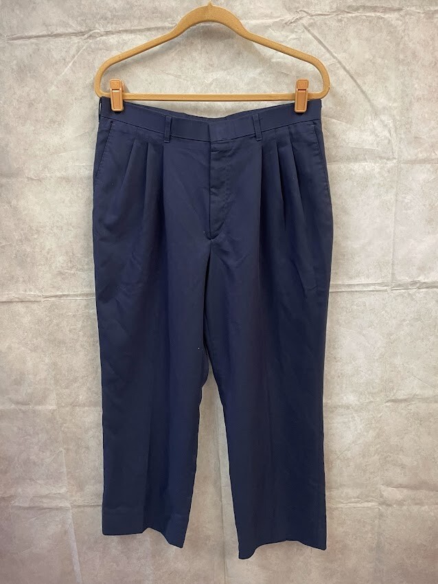 Haggar Clothing Co. Men's Dark Blue Pants Size 34 | eBay
