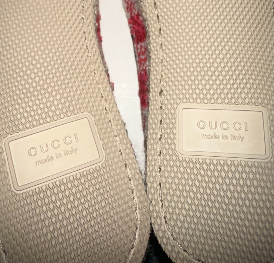 Gucci Women's Red/White Checker Wool Horsebit Loafers EU 36.5/US 6.5 ...