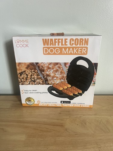 Lumme Cook Waffle Corn Dog Maker Non Stick New In Box | eBay
