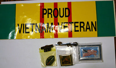 4 PINS,M16,VIETNAM VETERAN,MEMORIAL STAMP,HONORING VETERANS STAMP ...