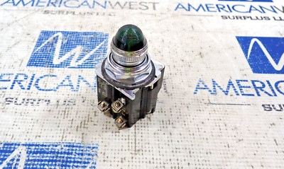CUTLER HAMMER 10250T ILLUMINATED PUSHBUTTON Green Old style | eBay