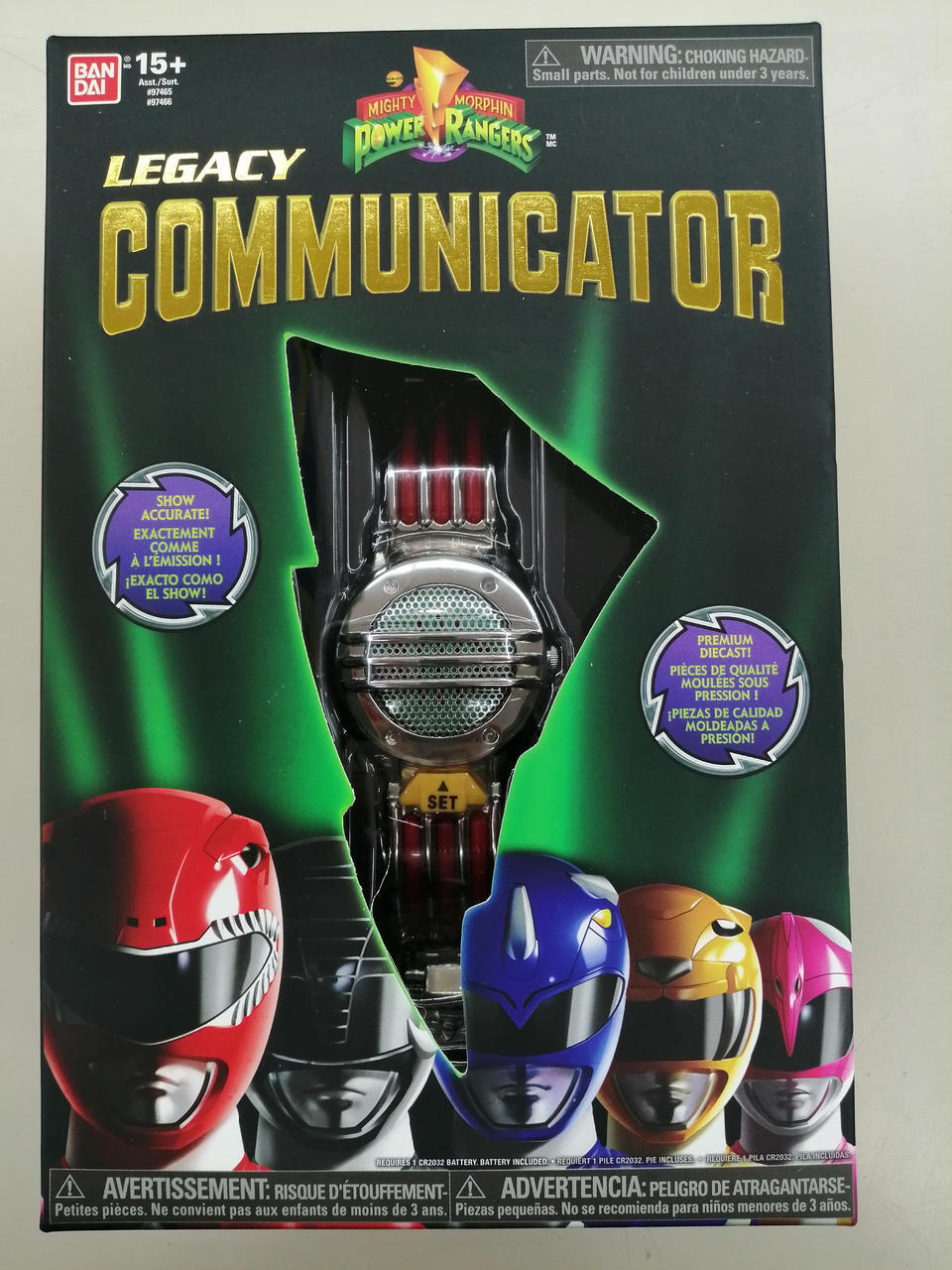 Bandai Mighty Morphin Power Rangers Legacy Communicator Japan 231107 | eBay
